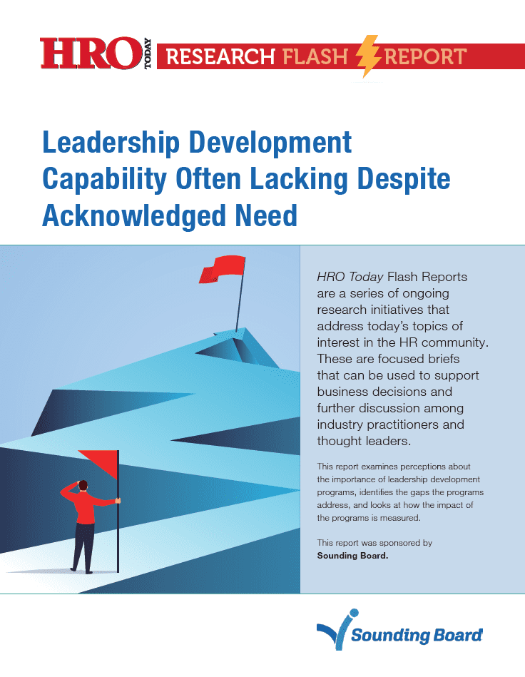 Flash Report | Leadership Development Capability Often Lacking Despite ...