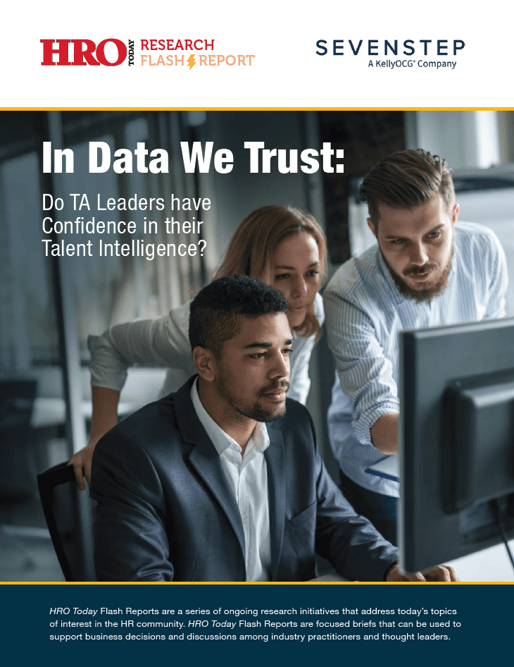 Flash Report | In Data We Trust - HRO Today