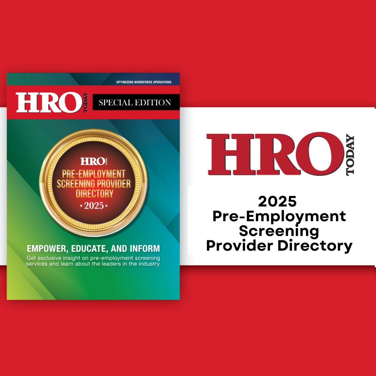 Pre-Employment Screening Provider Directory 2025 - HRO Today
